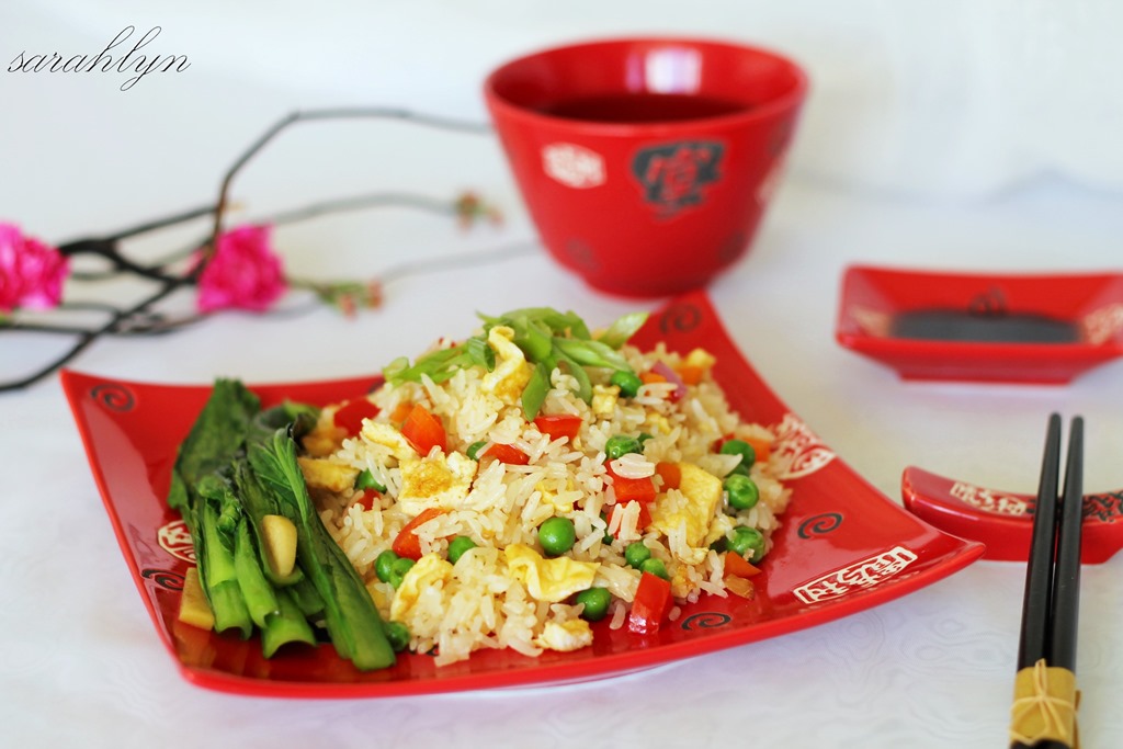 Simple Fried Rice | Sarahlyn's Kitchen